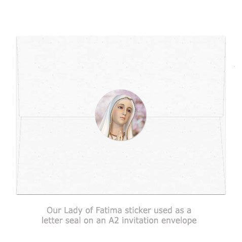 Our Lady of Fatima Stickers – Mary Immaculate Queen Center